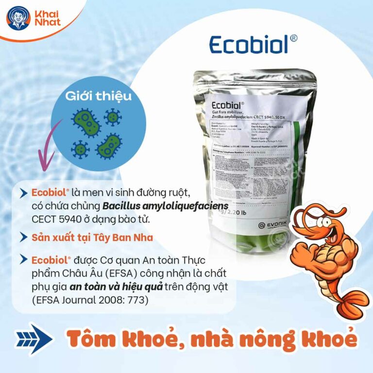 Ecobiol® - Men vi sinh cho vật nuôi - Khai Nhật
