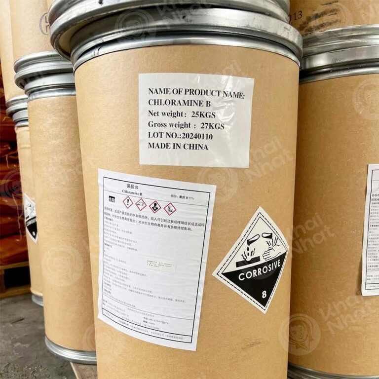 Cloramin B là gì? Cloramin B và Chlorine có gì khác nhau?