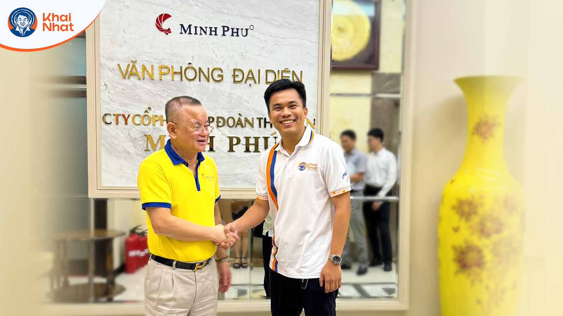 Khai Nhật bắt tay hợp tác cùng Tập đoàn Thủy sản Minh Phú