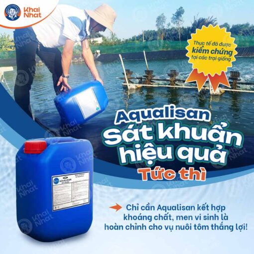 Aqualisan - Giải pháp khử trùng mới nhất 2025 không nên bỏ qua