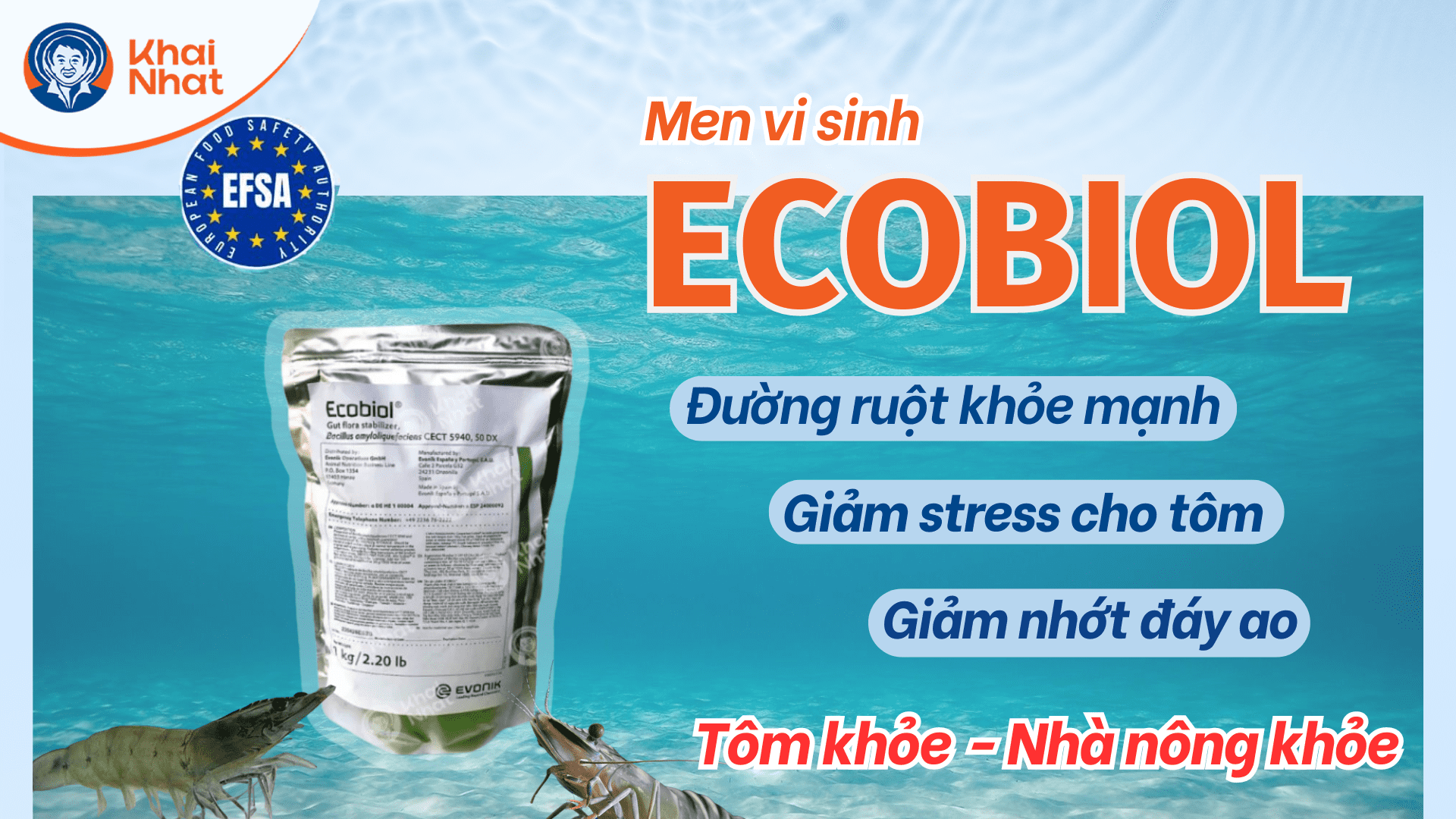 Tấn tần tật về Ecobiol - men vi sinh Ecobiol cho vật nuôi