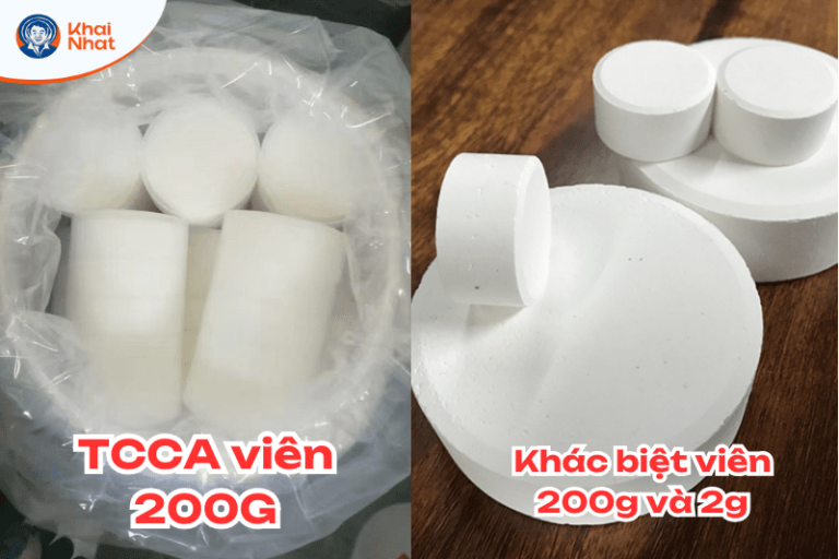 Tổng hợp các loại TCCA giá tốt đang có tại Khai Nhật - Khai Nhật