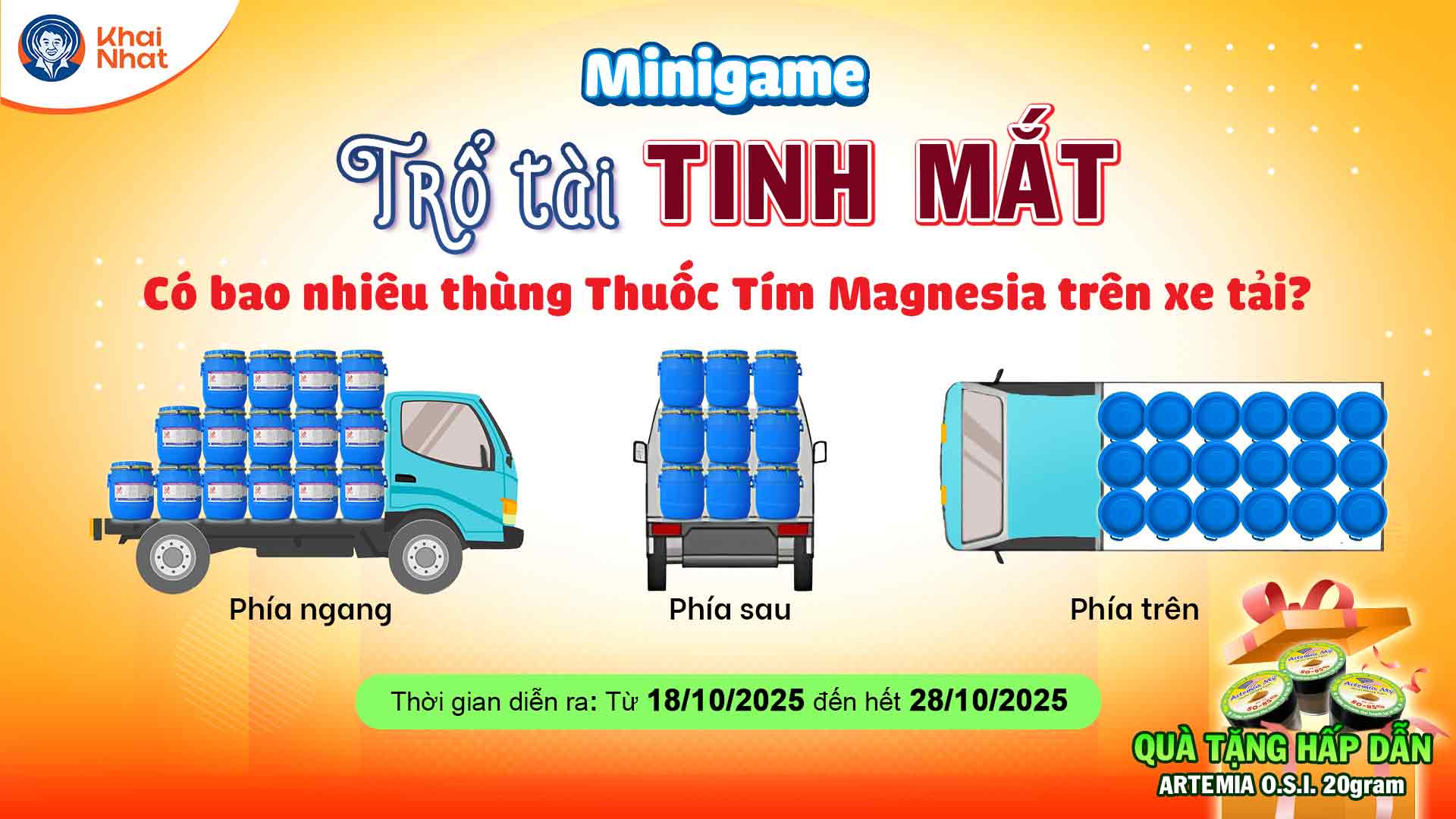 [MINIGAME] TRỔ TÀI TINH MẮT - Khai Nhật